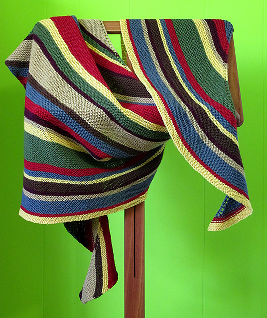 Ravelry: Time Traveller's Shawl pattern by Elizabeth Abate