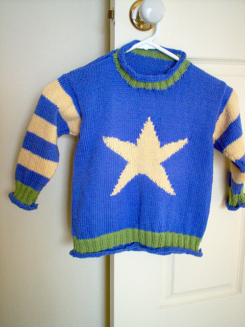 Ravelry: Little Star Sweater pattern by Zoë Mellor