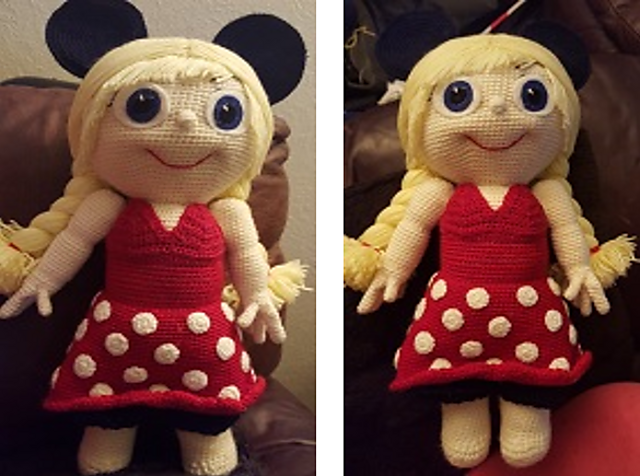 Ravelry: Mina Mouse pattern by Silje Elisabeth Andersen