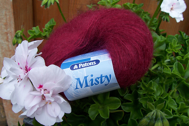 Ravelry: Patons UK Misty (70% mohair)