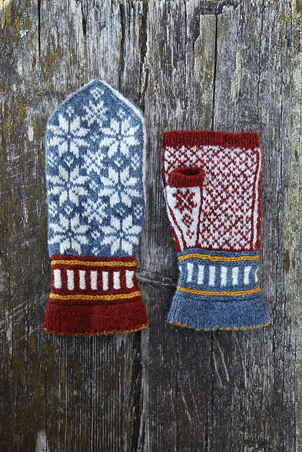 Ravelry: Stella Mittens pattern by Sofia Capelle
