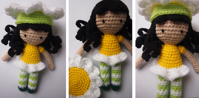 Ravelry: Daisy Girl pattern by Sol de Noche deco crochet