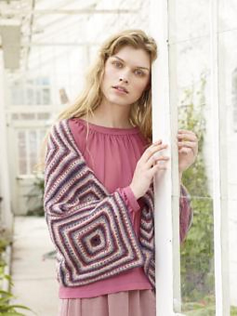 Ravelry: Glorious Wrap pattern by Marie Wallin