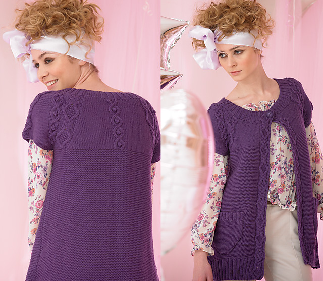 Ravelry: Design 06 - Jacket pattern by Jenny Watson