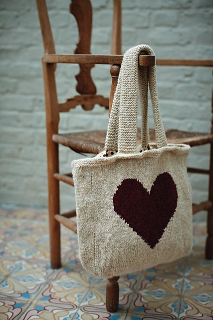 Ravelry: Love Heart Bag pattern by Martin Storey