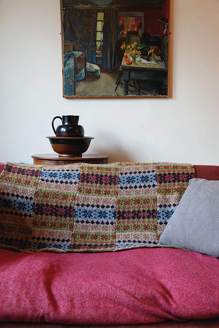 Ravelry: Shetland Knee Rug and Throw pattern by Martin Storey