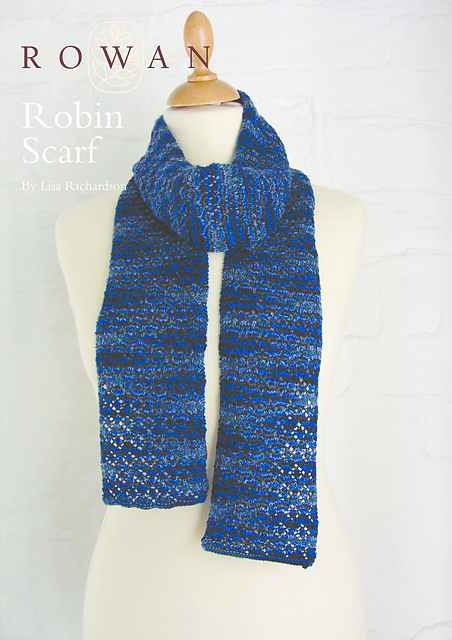 Ravelry: Robin Scarf pattern by Lisa Richardson