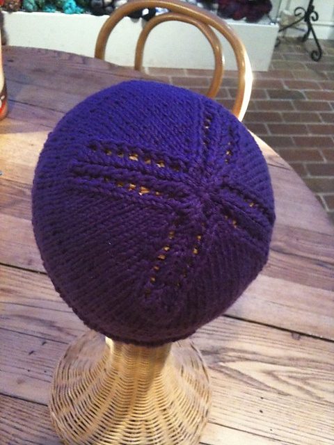 Ravelry: Cross Skull Cap pattern by Kimberly Villareal