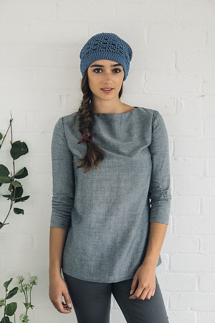 Ravelry: Eyelet Hat pattern by Sarah Hatton