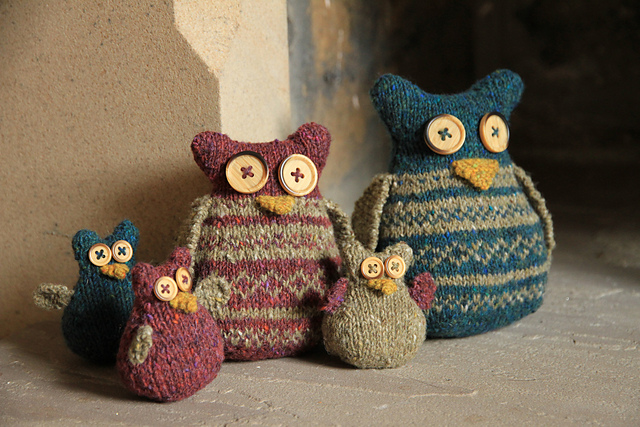 Ravelry: Oliver Owl & Family pattern by Jem Weston