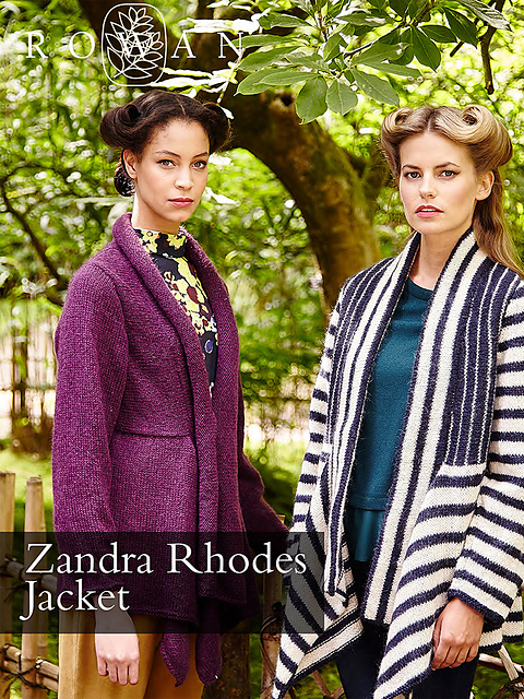 Ravelry: #20 Zandra Rhodes Jacket pattern by Zandra Rhodes