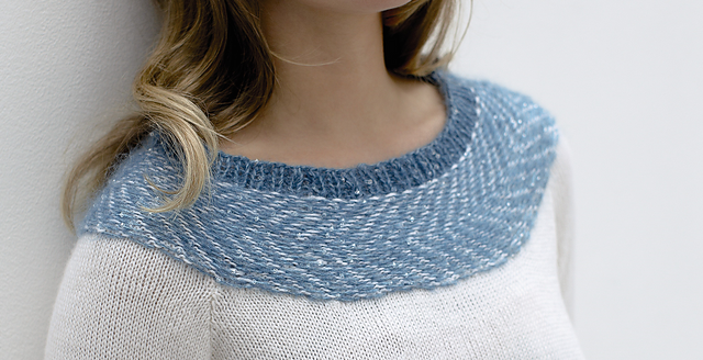 Ravelry: Patterned Yoke Sweater pattern by Jennie Atkinson