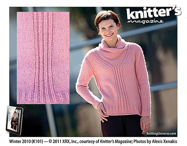 Ravelry: Rose Ribs pattern by Ann McCauley