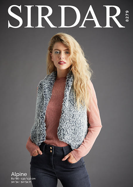 Ravelry: Vest/Waistcoat 8279 pattern by Sirdar