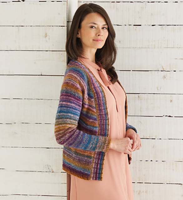 Ravelry: Flared Open Cardigan 10026 pattern by Sirdar