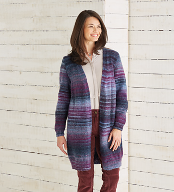 Ravelry: Long Line Jacket 10029 pattern by Sirdar