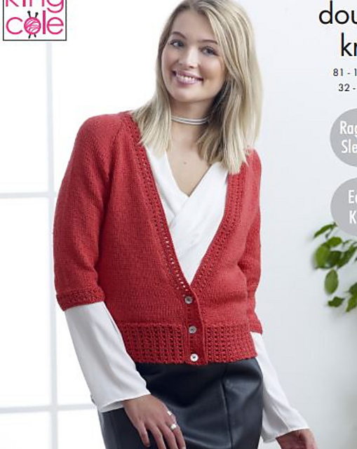 Ravelry: 5027 Cardigans pattern by King Cole Ltd