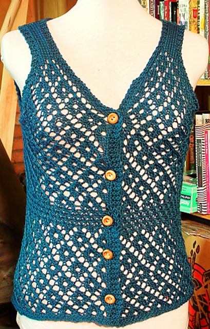 Ravelry: Albuquerque Diamondback Vest pattern by Carol Price