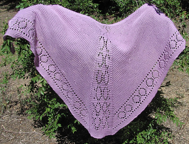 Ravelry: Tabitha's Tree Shawl pattern by Carol Price