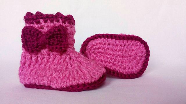 Ravelry: baby boots pattern by Soukaina Silvestre