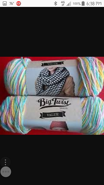 Ravelry: Big Twist (Jo-Ann) Value (Print)