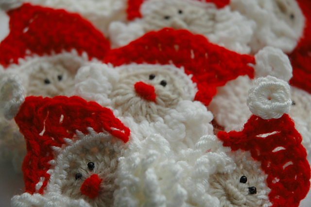 Ravelry: Santa Motif pattern by Crochet Hooker