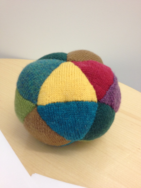 Ravelry: Triangle Ball pattern by Judy Hackett