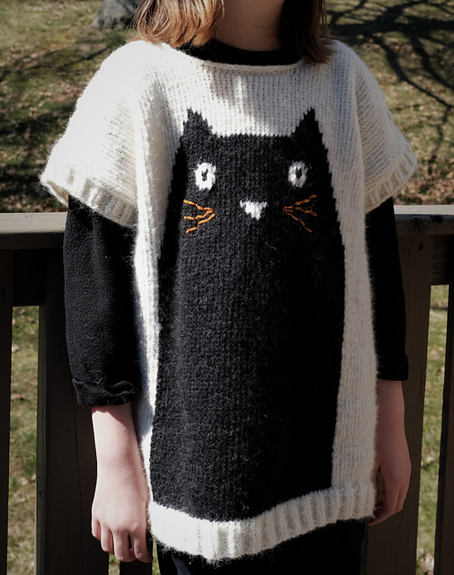 Ravelry: spoolofthirds' Professor Meow Pullover