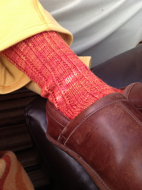Ravelry: Twisted Slip-Stitch Socks pattern by Sean Riley