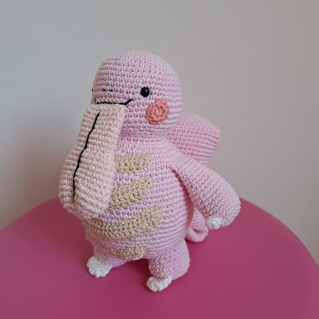 Ravelry: Lickitung Chibi pattern by Pamela Andersson