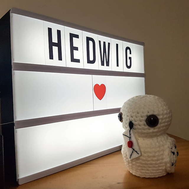 Ravelry: Snowy Owl Amigurumi Crochet (Hedwig Harry Potter) pattern by ...