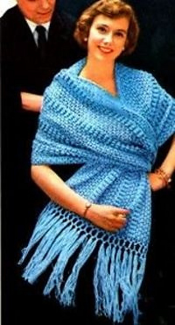 Ravelry: Concerto Shawl pattern by American Thread Company
