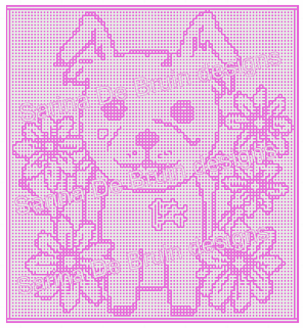 Ravelry: Interlocking Flower dog pattern by Sarina De Bruin