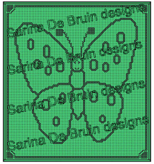 Ravelry: Interlocking Butterfly pattern by Sarina De Bruin