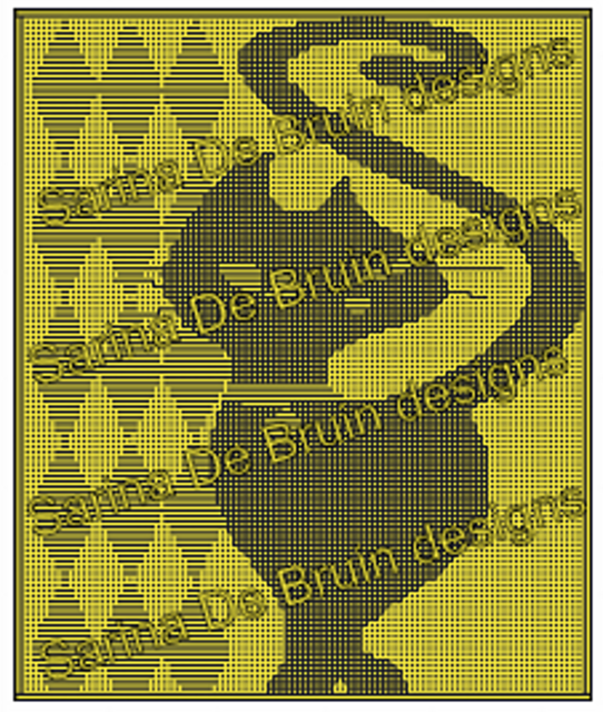 Ravelry: Interlocking Smart Cat pattern by Sarina De Bruin