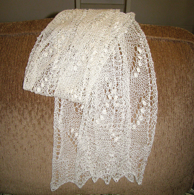 Ravelry: Joyelli Scarf pattern by Kiki Geiger