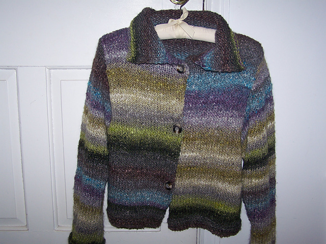 Ravelry: Y823 Silk Garden Chunky Jacket pattern by Eisaku Noro & Co.,Ltd