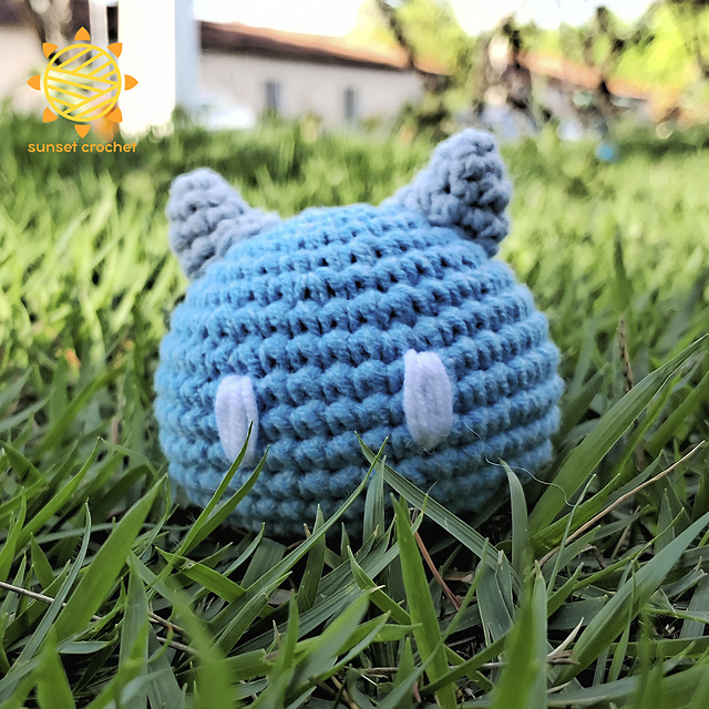 Ravelry: Slime Hydro Genshin Impact pattern by Póla | sunset crochet