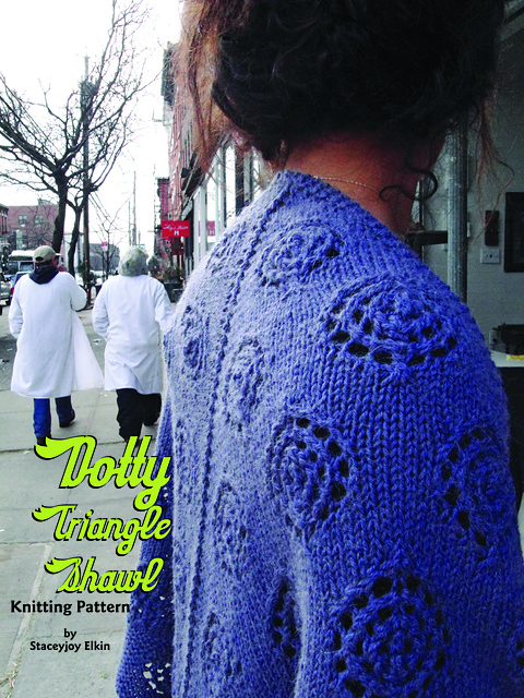 Ravelry: Dotty Triangle Shawl pattern by Staceyjoy Elkin
