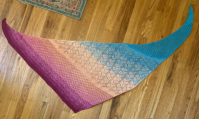 Ravelry: Jasmine Trellis Shawl pattern by Stacey Namaste
