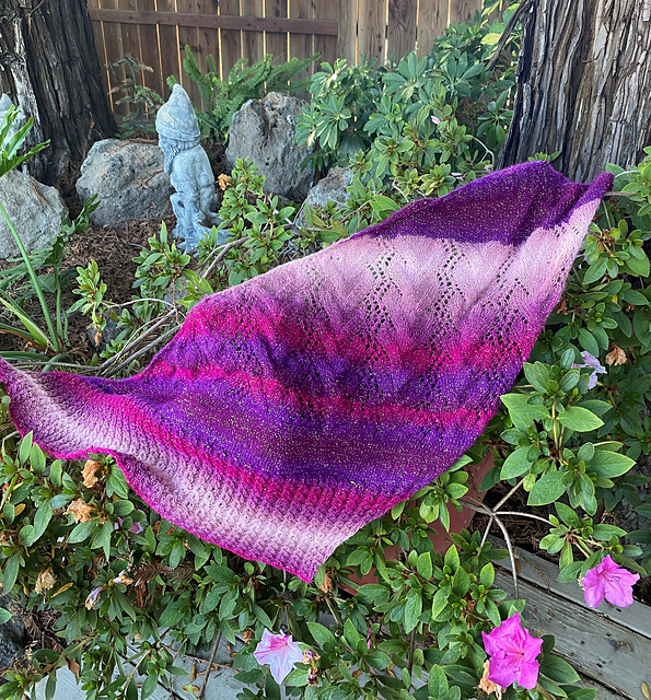 Ravelry: Budding Rose Shawl pattern by Stacey Namaste