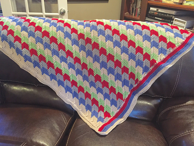 Ravelry: MyTangledLife's Apache Tears Throw