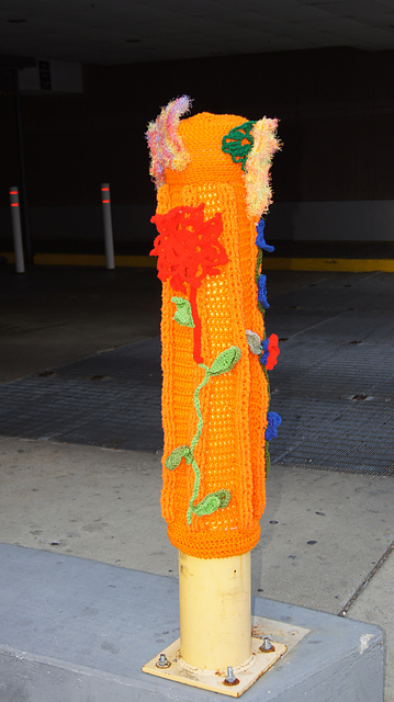 Ravelry: stacycantrell's Yarn-bomb Greek Column for tree or pole