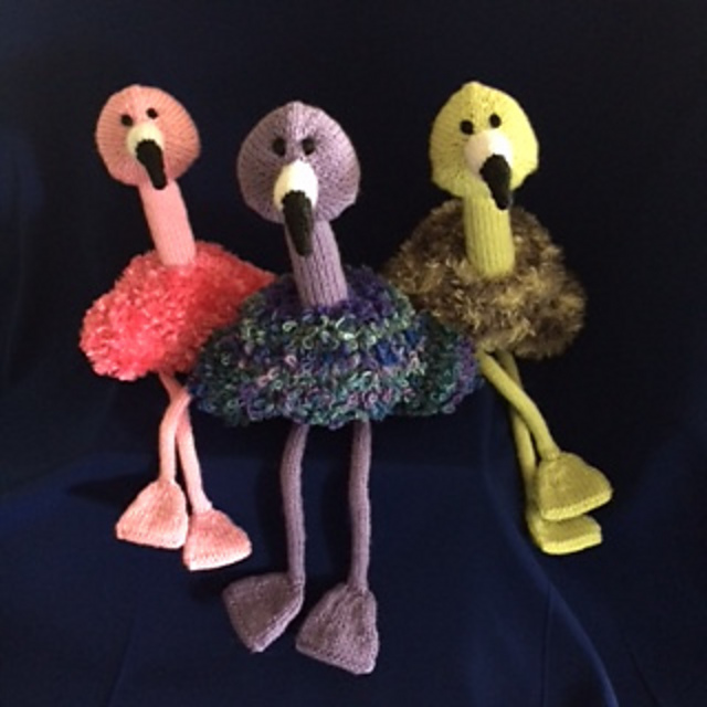 Ravelry: Desk Flamingo pattern by Wendy Slack