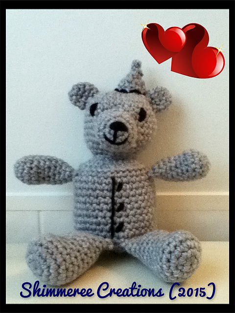 Ravelry: Amigurumi Tin Bear pattern by Jenn Mulherin