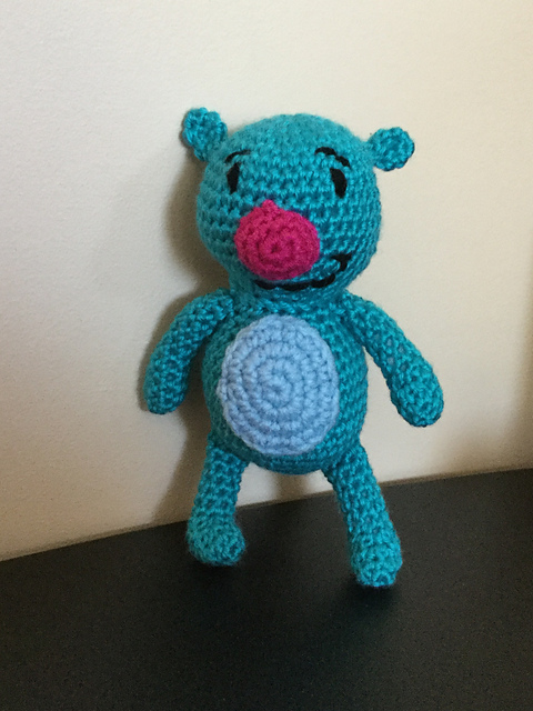 Ravelry: Amigurumi Blue Guinea Pig pattern by Jenn Mulherin