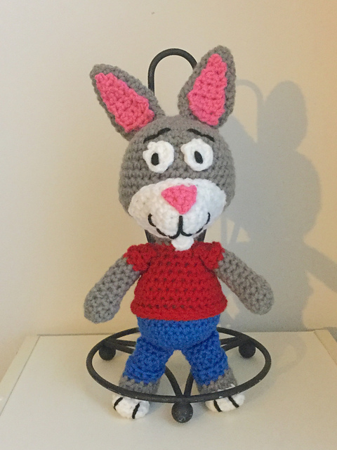 Ravelry: Amigurumi Ricky the Rabbit pattern by Jenn Mulherin