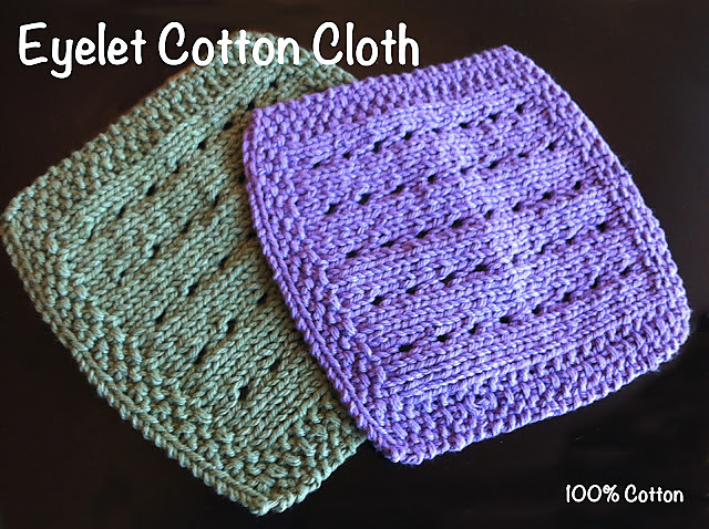 Ravelry: Eyelet Cotton Cloth pattern by starfish525
