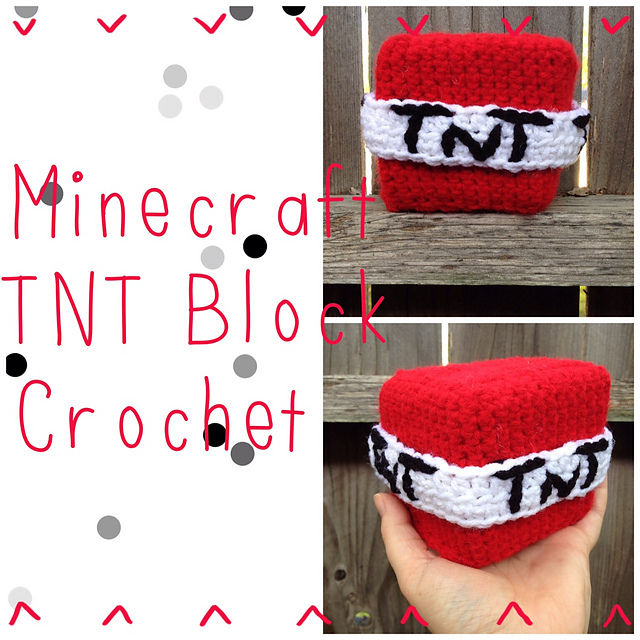 Ravelry: Minecraft TNT Block pattern by Tiffany Ratzman