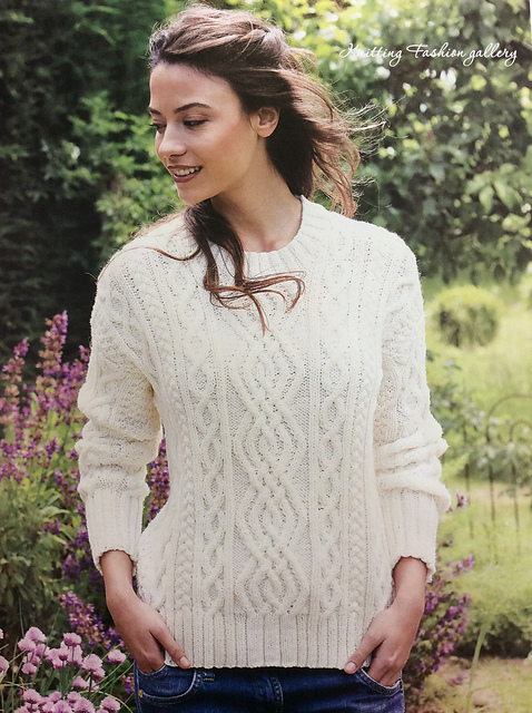 Ravelry: Classic Aran Jumper pattern by Maisie Smith